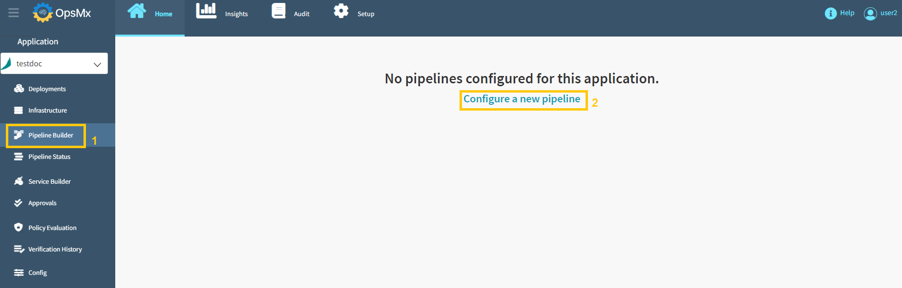 Create a Pipeline - OpsMx ISD Documentation